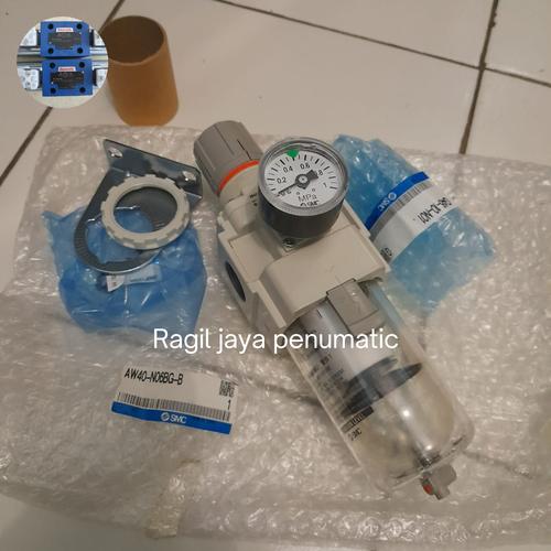 Jual air filter regulator SMC AW40-N06BG-B (¾") - Jakarta Barat - RAGIL JAYA PENUMATIC | Tokopedia