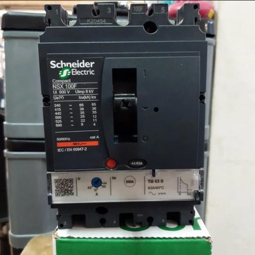 Jual MCCB NSX100F 3P-63A 36kA LV429632 TM63D SCHNEIDER ORIGINAL - Jakarta Pusat - ZEA ELECTRIKAL ...
