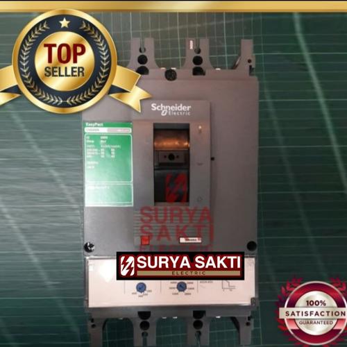 Jual SCHNEIDER MCCB CVS630N 3P 500A 500 A TM500D LV563315 CVS 630N 50KA ...