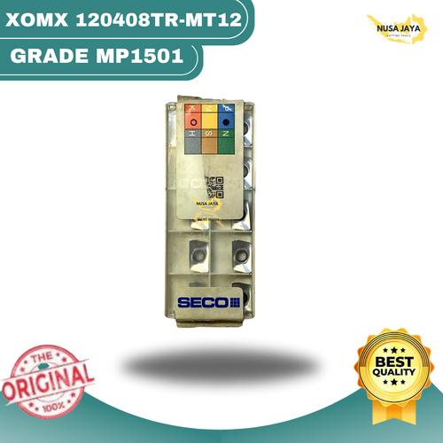 Jual INSERT XOMX 120408TR-MT12 GRADE MP1501 - MERK SECO - Insert Pahat ...
