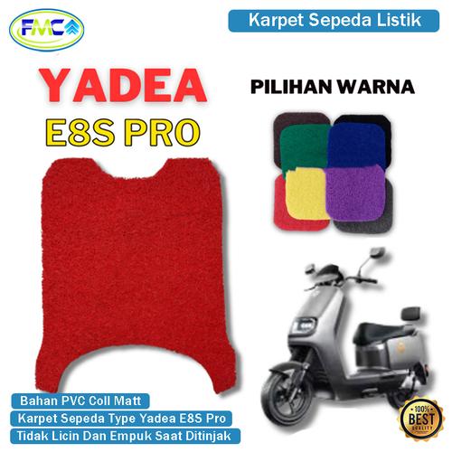 Jual Karpet Sepeda Motor Listrik Yadea E8S Pro Alas Pijakan Kaki Sepeda ...