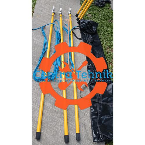Jual Grounding Set 50KV / Grounding Stick BLUE RANGER Original 50KV ...
