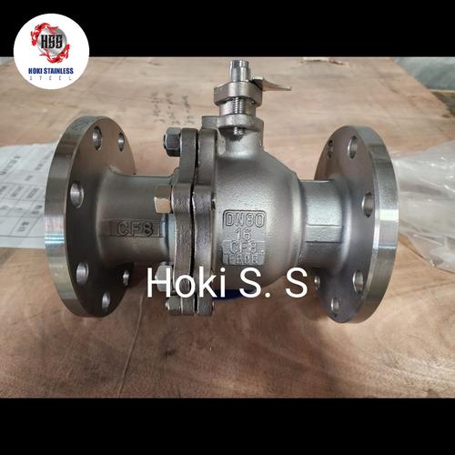 Jual Ball Valve PN16 SS304 Flange 3" inch / DN 80 - Jakarta Barat ...