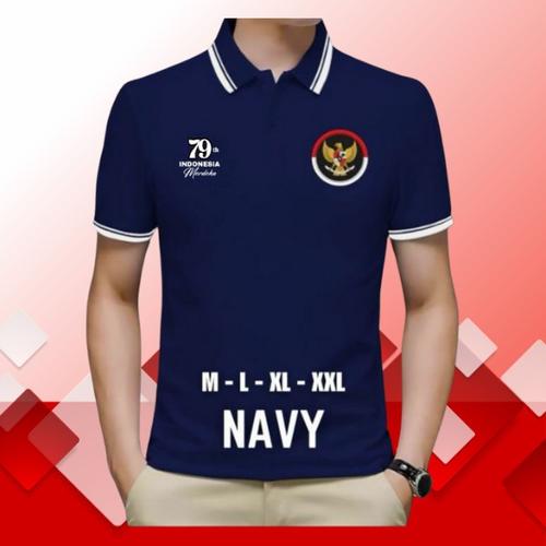 Jual POLO SHIRT BAJU KAOS JERSEY BOLA TIMNAS HUT RI KEMERDEKAAN REPUBLIK INDONESIA 79 HOME AWAY ...