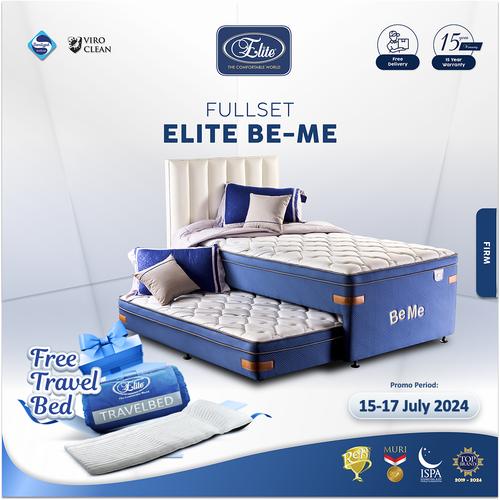 Promo Elite Kasur Be-Me Set 2 in 1 (Divan Bed + Sorong + HB) - 090 x ...