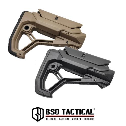 Jual Popor Tactical CP Style for AEG Polymer Buttstock with Cheek Riser ...