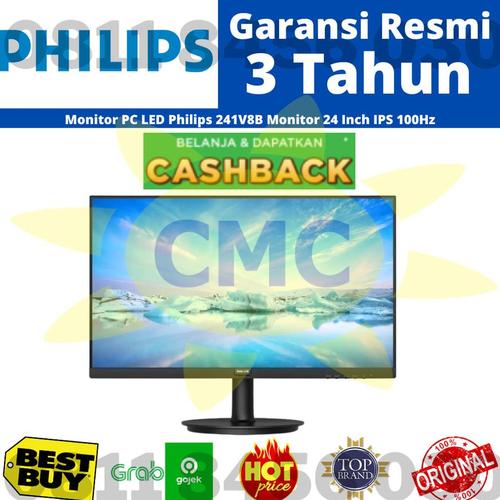 Jual Monitor PC LED Philips 241V8B Monitor 24 Inch FHD IPS - Jakarta ...