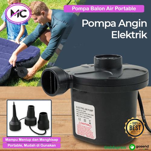 Jual Pompa Angin Elektrik Portable Vakum Electric Air Pump Kasur Sofa ...