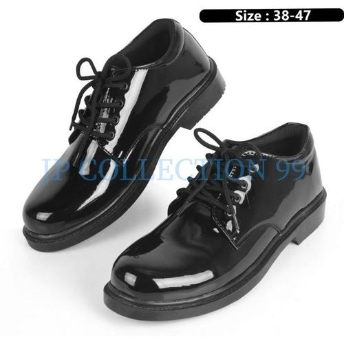 Jual Sepatu Pdh Pria Pendek Tali Pentopel Dinas Kantor Hitam Doop ...