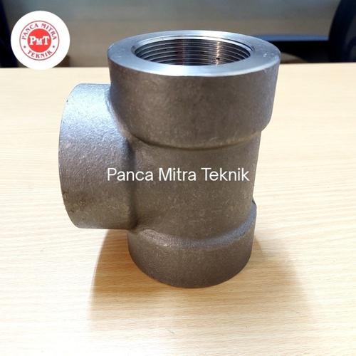 Jual 3/4" inch Tee Besi Class 3000 Drat NPT - Jakarta Barat - Panca ...