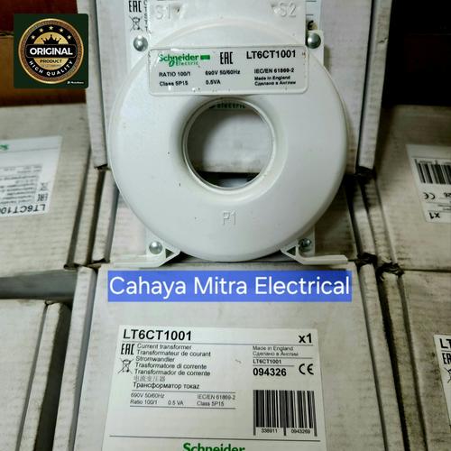 Jual SCHNEIDER CURRENT TRANSFORMER RATIO CT 100/1 ORIGINAL REF ...
