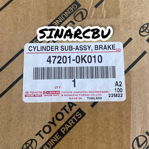 Jual Master rem atas brake master assy innova fortuner hilux generasi 1 ...