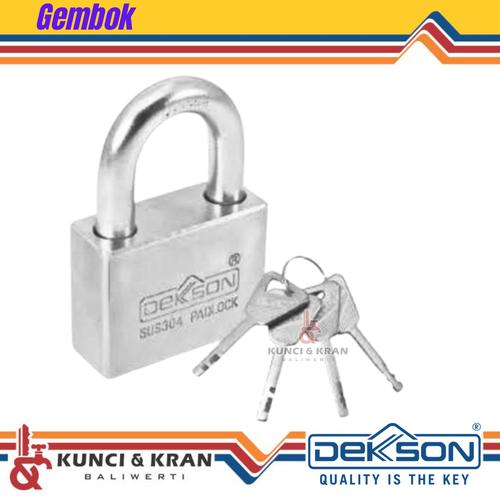 Jual Gembok dekson PLK DKS SQ11 50MM SS gembok pagar - Kota Surabaya ...