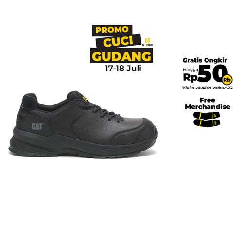 Jual Sepatu Safety Caterpillar streamline Leather 2.0 CT Black Original ...