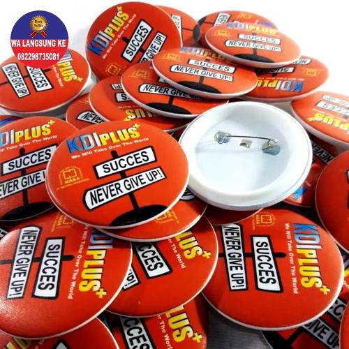 Jual pin custom pin promosi cetak custom/Cetak Pin Peniti Bulat Custom ...