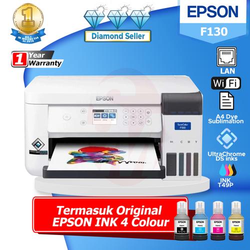 Promo Printer Epson SC-F130 SureColor A4 Dye Sublimation Textile SUBLIM ...