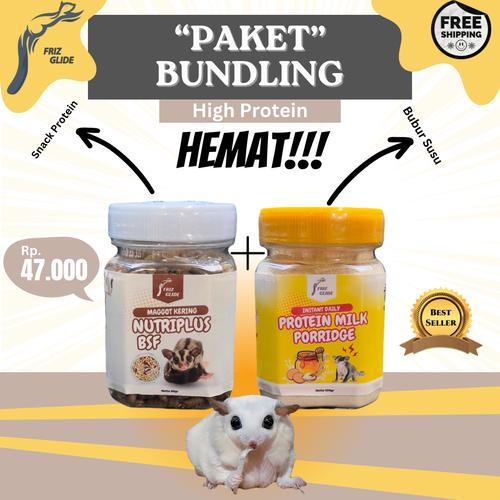 Jual PAKET BUNDLING MAGGOT KERING & PROTEIN MILK PORRIDGE PMP PROTEIN ...