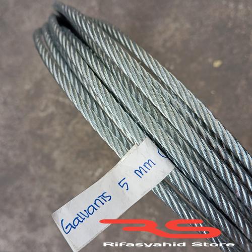 Jual Kawat Sling Galvanis m2,m3,m4,m5,m6,m8,m10,m12 (mm) - 2 mm ...