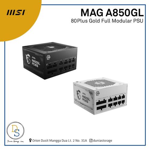 Promo MSI MAG A850GL PCIE5 850W | PSU 80+ GOLD Full Modular Cicil 0% 3x ...