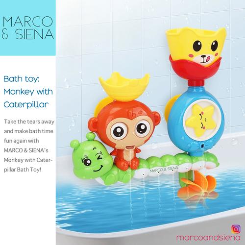 Jual Mainan Mandi Anak Air Hujan Terjun Karakter Hewan MARCO SIENA ...