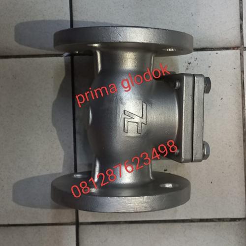 Jual Swing check valve TC ss304 6inch/swing check Valve stainless 304 ...
