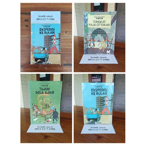 Jual Komik Cergam Serial Kisah Petualangan Tintin Penerbit Indira ...