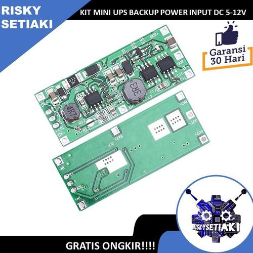 Jual MODUL KIT MINI UPS BACKUP POWER INPUT DC 5-12V OUTPUT DC 9V ATAU ...