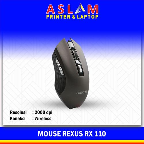 Jual Rexus Xierra 110 Professional Wireless Gaming Mouse RX110 RX-110 ...