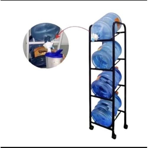Jual Rak Galon / Tempat Air Galon Kokoh Ukuran 4 Susun / 3 Susun / 2 ...