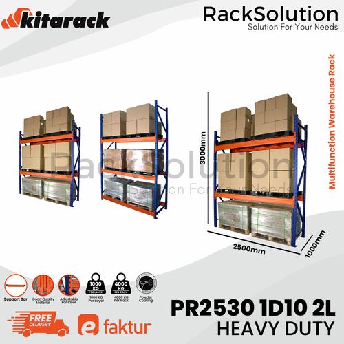 Jual KITARACK Rack Pallet 1 TON Rak Palet Heavy Duty Panjang 2.5M ...