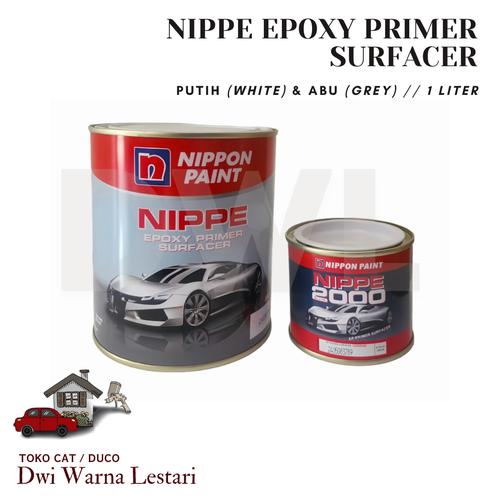 Jual Nippe Epoxy Primer Surfacer (Putih atau Abu) // NIPPON PAINT ...