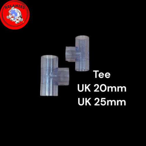 Jual tee transparan tee way sambungan pipa paralon transparan - Kab ...
