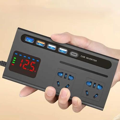 Jual Power Inverter Mobil DC 12V to AC 220V Power Outlet USB charger ...