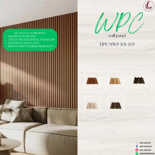 Jual Wall Panel WPC Tipe MWP 301-305 / Modern WPC / Interior Dinding 3D ...