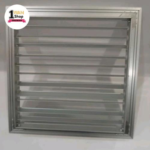 Jual Tutup Rag Exhaust 30x30 cm air vent grill AC aluminium polos ...