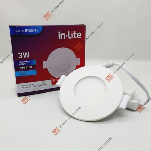 Jual Lampu Downlight Led Inlite 3 Watt Inbow 3000K/4000K/6500K INPS628R ...