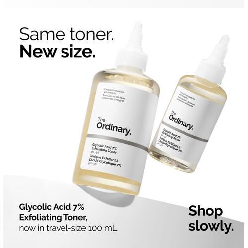 Jual The Ordinary Deciem Glycolic Acid 7% Toning Solution Toner Ordinary 100ml - 100ml - Kota ...