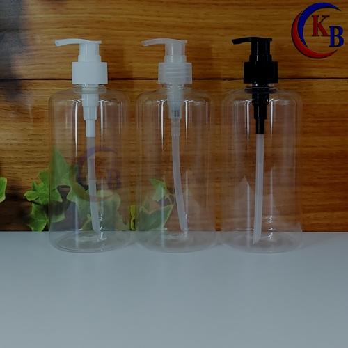 Jual BOTOL PUMP 500 ML/BOTOL SABUN CAIR 500ML/BOTOL HANDSANITIZER 500ML N28 - Tutup Natural ...