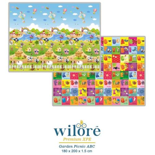 Jual PLAYMAT Wilore XPE Premium Garden Picnic ABC Alas Bermain - Kota ...