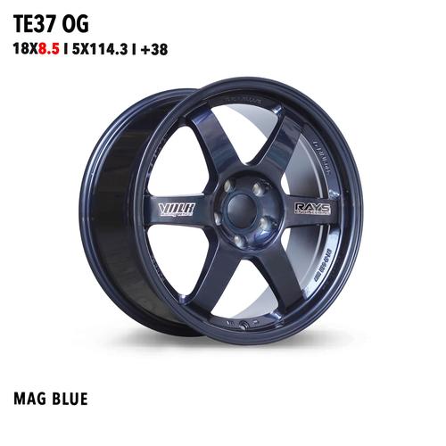Jual TE37 OG MAG BLUE VELG JF LUXURY R18 - Kota Palembang - Super Auto ...