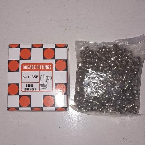 Jual GREASE FITINGS 90 deg 8x1 BSP - NEPPLE GREASE 90 deg 8x1 BSP ...