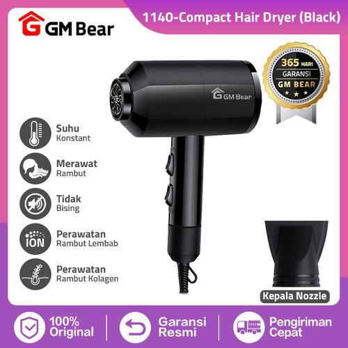Promo GM Bear Hair Dryer Pengering Rambut 1140 - Compact Hairdryer ...