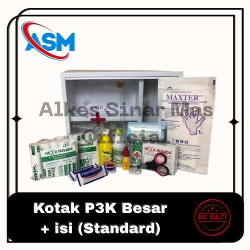 Jual Paket Kotak P3K Besar Dinding + isi Tipe Standard - Kota Surabaya ...