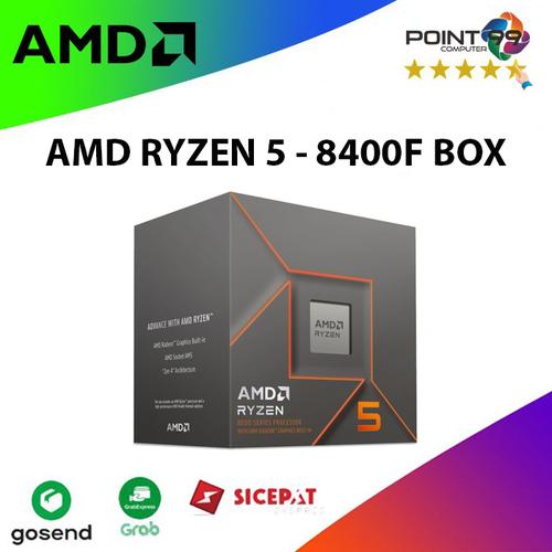 Jual AMD RYZEN 5 - 8400F Processor BOX AM5 Wraith Stealth - Kota ...