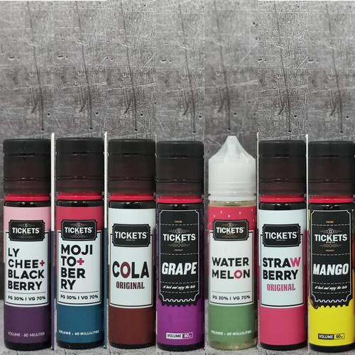 Jual TICKETS ORIGINAL SERIES 60ML EJM - MOJITO - COLA - Kota Tangerang ...