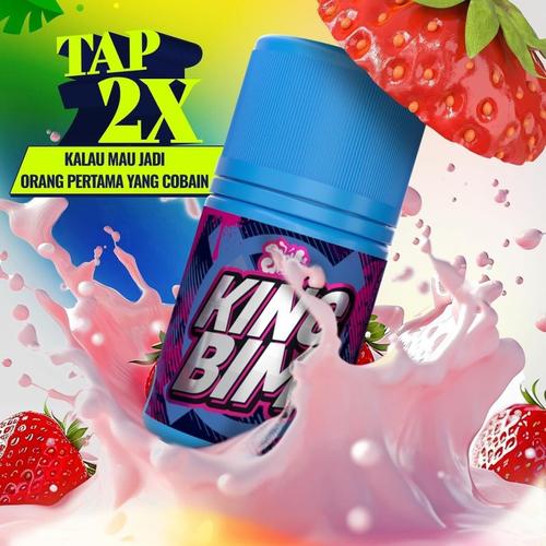 Jual Slank Kingbim Strawberry Milk 60ML by Tigac x Slank - Liquid King ...