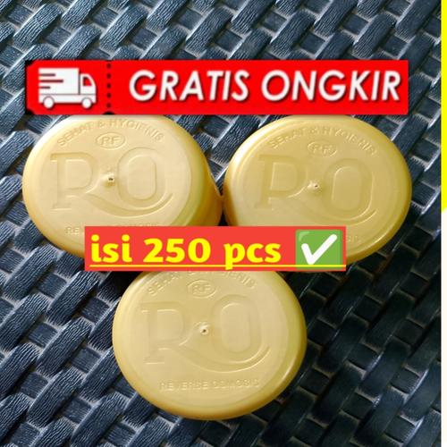 Jual Tutup galon warna gold isi 250 pcs tidak mudah pecah dan bocor ...