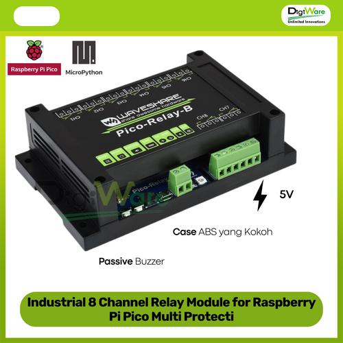 Jual Industrial 8 Channel Relay Module for Raspberry Pi Pico Multi Protecti - Kota Bekasi ...