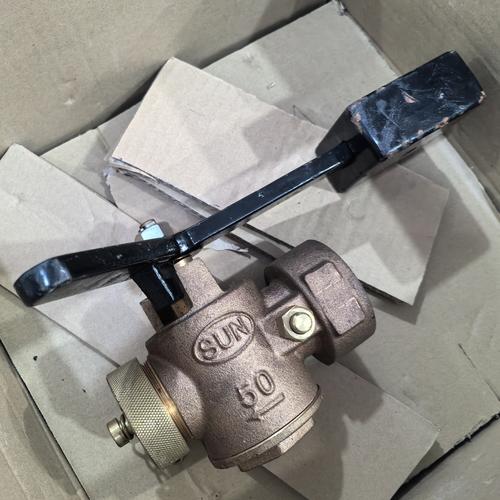 Jual Sounding COCK Valve 2” BSPP Brass Bronze Thread Fitted With Cap ...