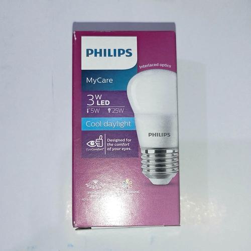 Jual Philips Lampu LED 3W kecil Putih Lampu Kamar Kos Lampu Rumah ...